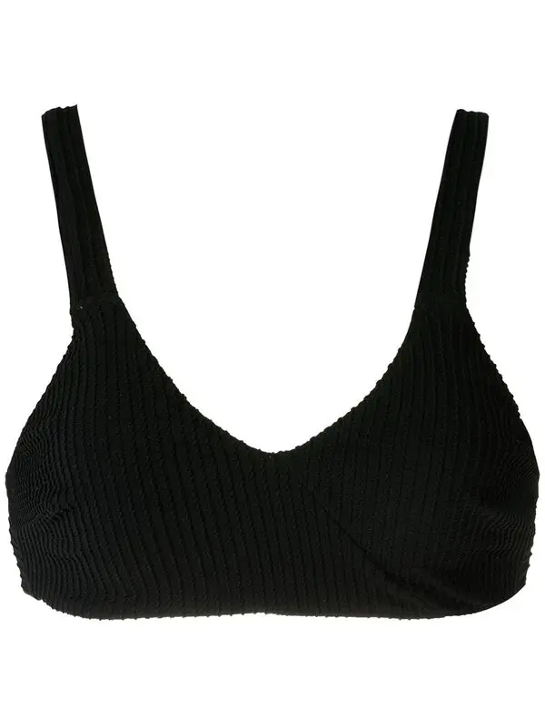 CLUBE BOSSA Elfe Bikini Top - Black