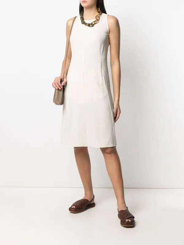 Aspesi Darted A-line Midi Dress