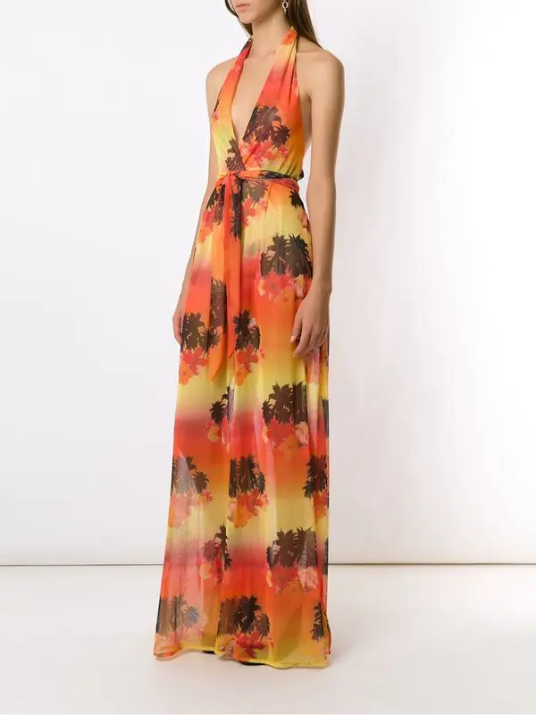 AMIR SLAMA Halter Neck Jumpsuit
