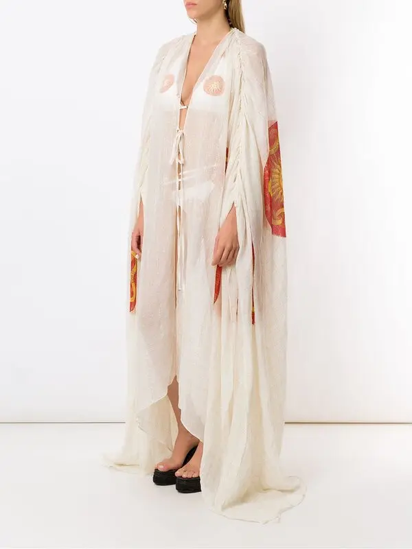 AMIR SLAMA Silk Shirt Dress