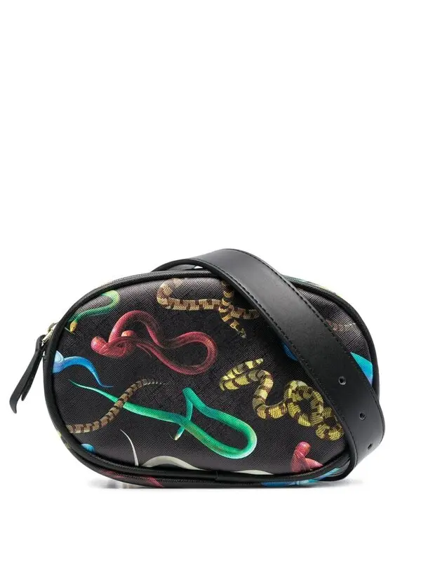 SELETTI Snakes-print Belt Bag