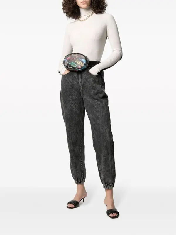 SELETTI Snakes-print Belt Bag