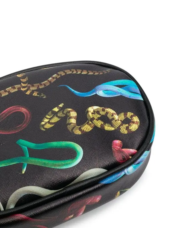 SELETTI Snakes-print Belt Bag