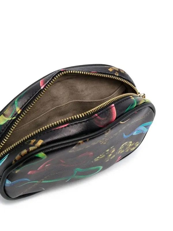 SELETTI Snakes-print Belt Bag