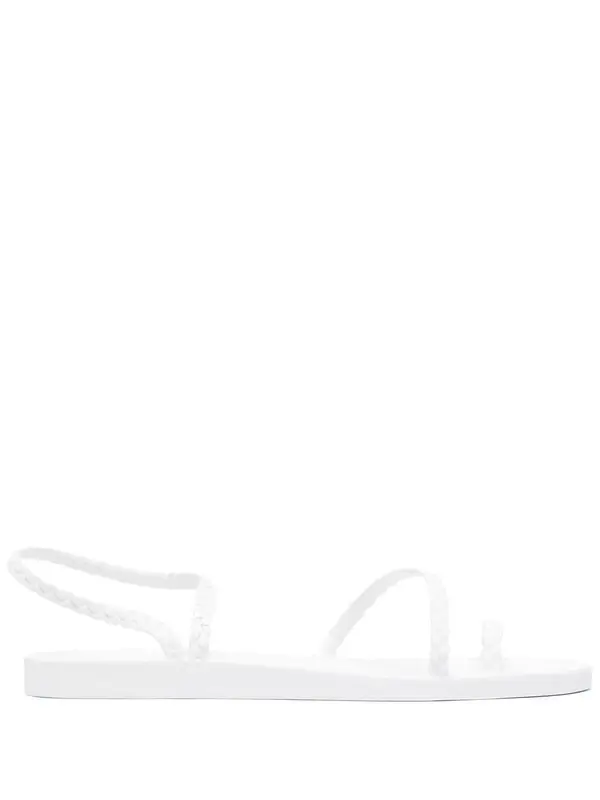 ANCIENT GREEK SANDALS Eleftheria Jelly Sandals - White