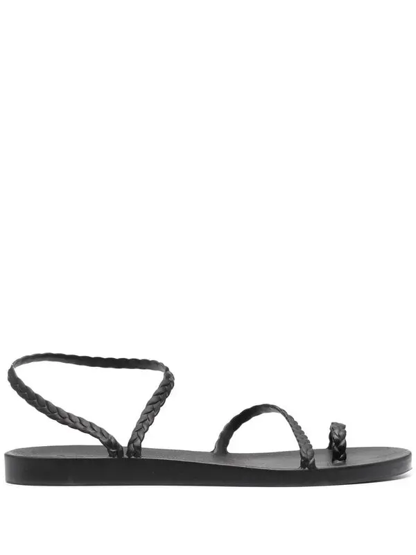ANCIENT GREEK SANDALS Eleftheria Sandals - Black