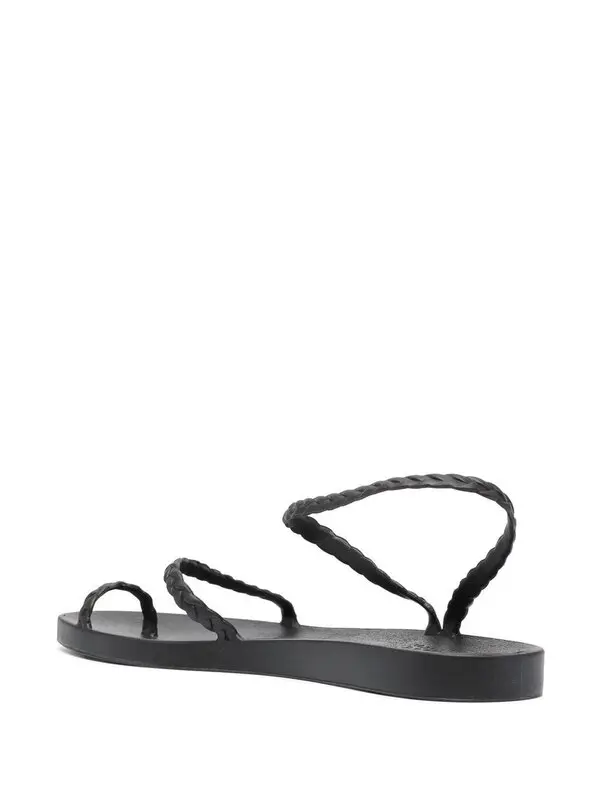 ANCIENT GREEK SANDALS Eleftheria Sandals - Black