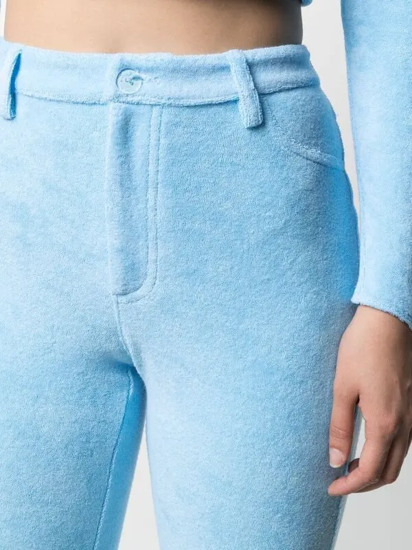 MAISIE WILEN Mockumentary Straight-leg Trousers - Blue