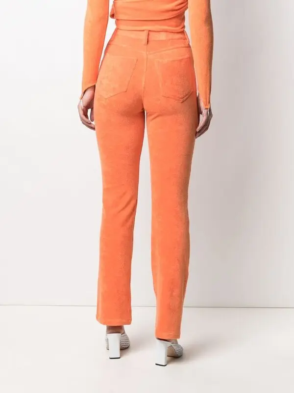 MAISIE WILEN Mockumentary Straight-leg Trousers - Orange