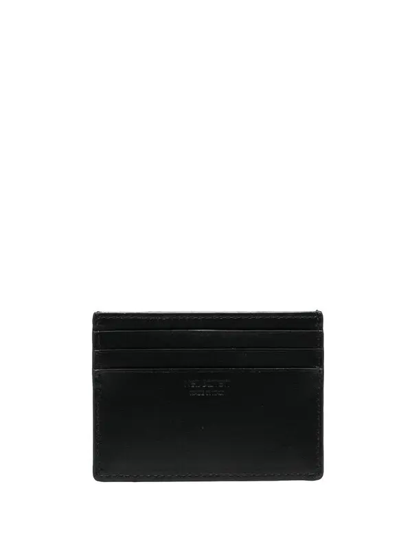Neil Barrett Thunderbolt-print Cardholder - 524 Black White