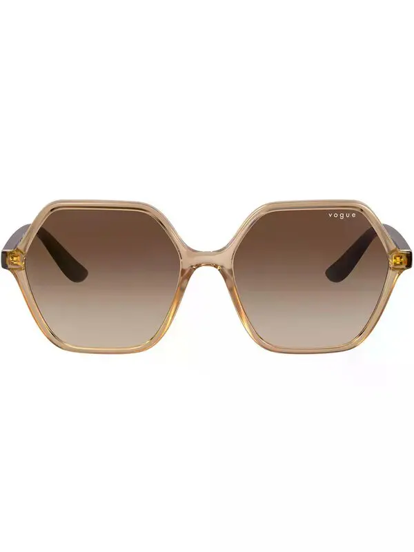 VOGUE EYEWEAR Oversized Sunglasses - Brown