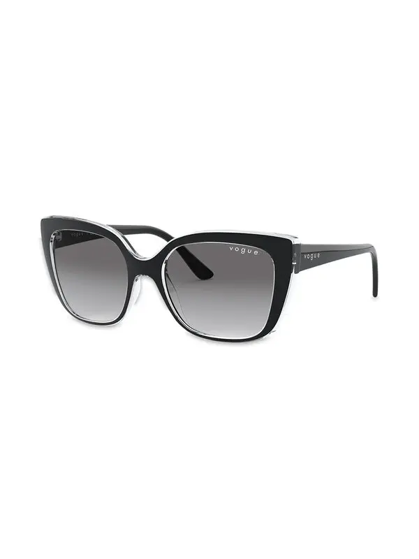 VOGUE EYEWEAR Cat Eye Frame Sunglasses - Black