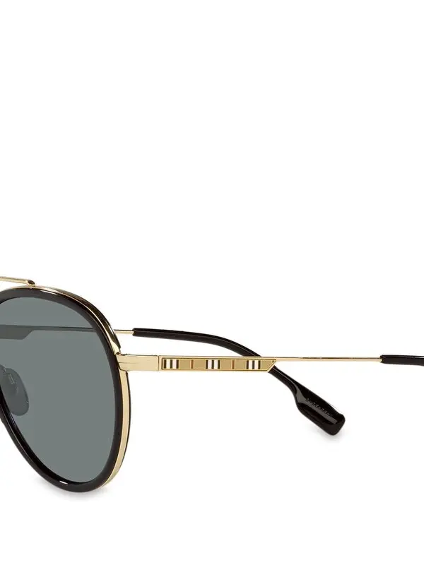 Burberry Oliver Pilot Sunglasses