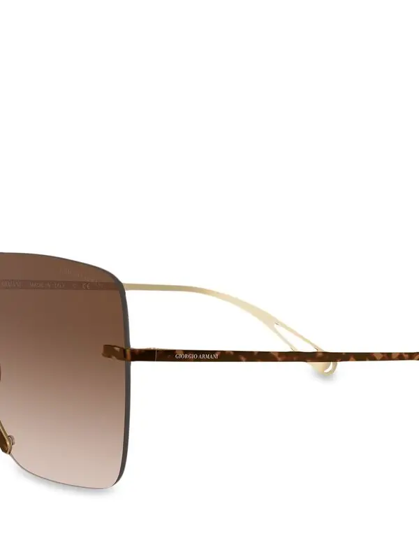 Giorgio Armani Oversized-frame Sunglasses