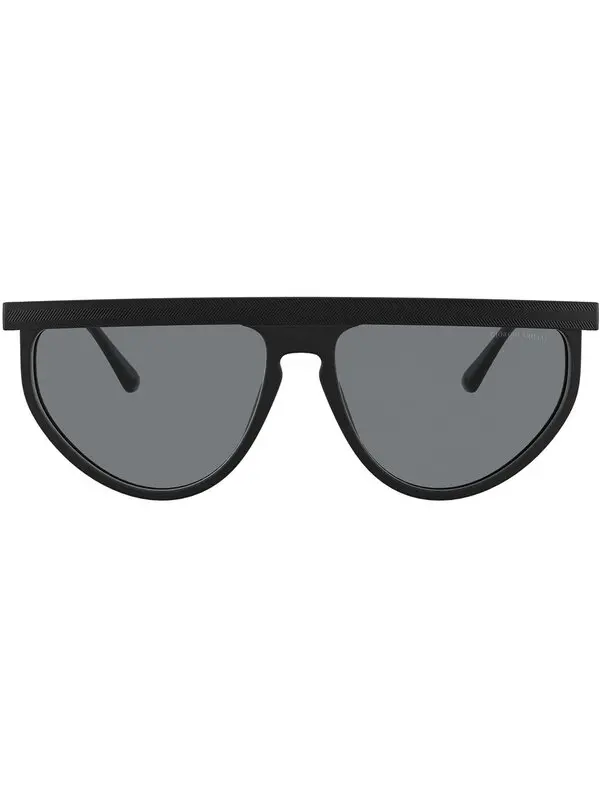Giorgio Armani Straight-bridge Sunglasses - Black