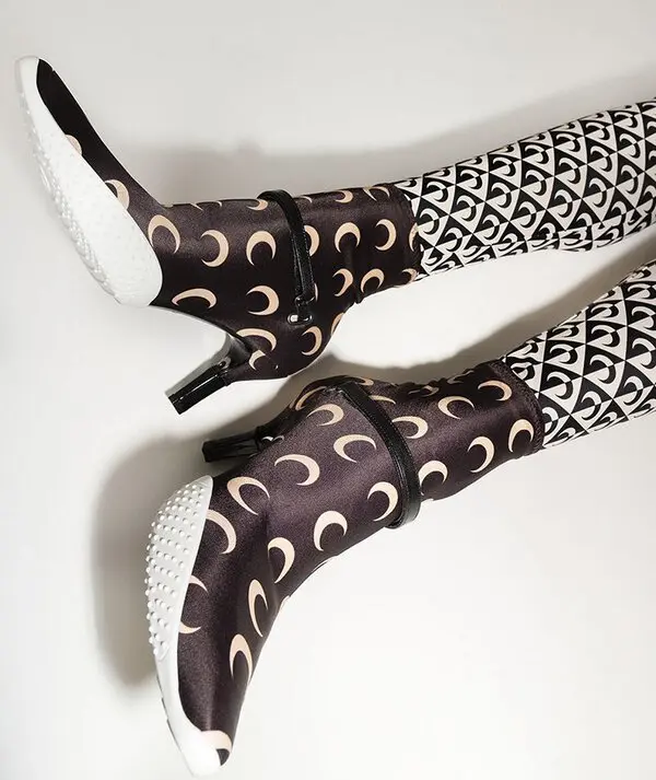 MARINE SERRE Crescent Moon 50mm Boots