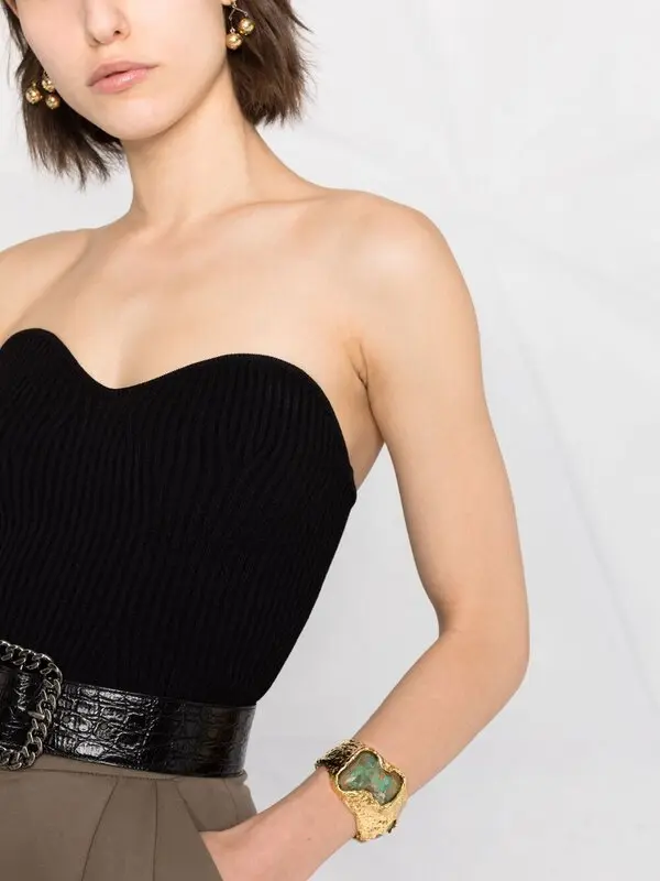 Khaite Ucie Bustier Top