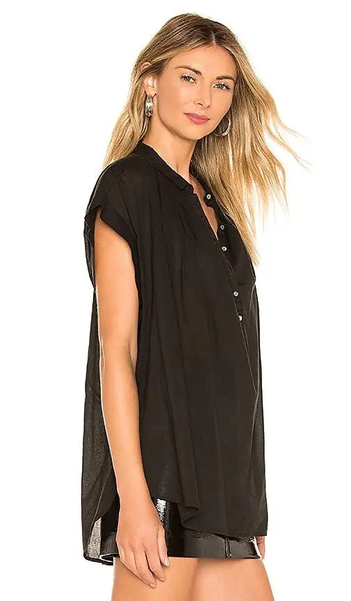 NILI LOTAN Normandy Blouse - Black