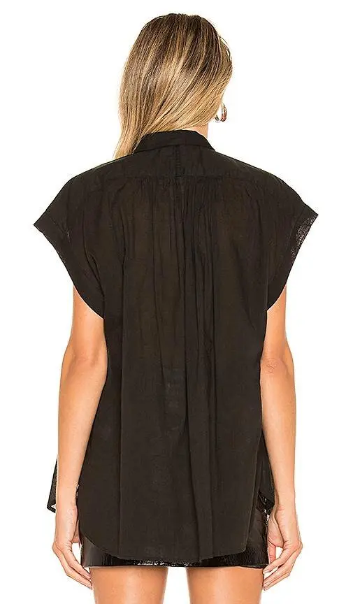 NILI LOTAN Normandy Blouse - Black