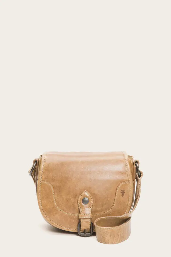 Frye Melissa Button Saddle Beige Editorialist