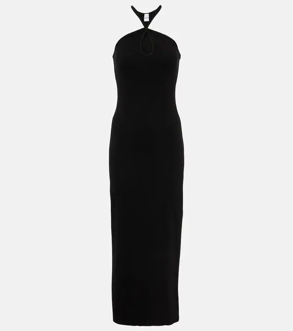 RE/DONE 90s High-rise Slim Jeans In Perfect Indigo - Black