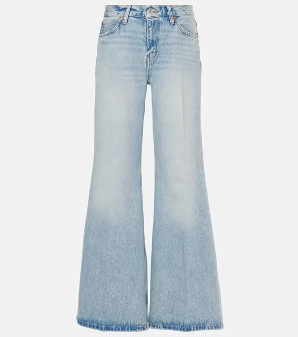 RE/DONE Loose High-rise Jeans - Blue