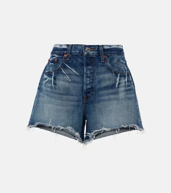 RE/DONE Cotton Jeans - Blue