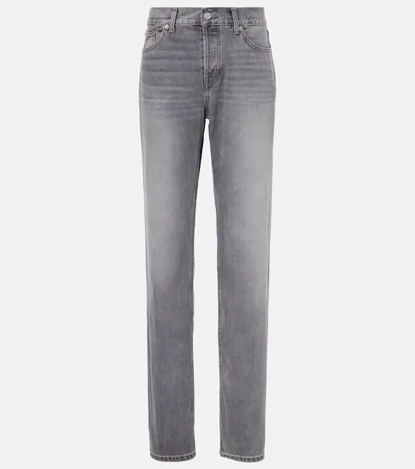 RE/DONE 70s Stove Pipe High-rise Jeans - Grey