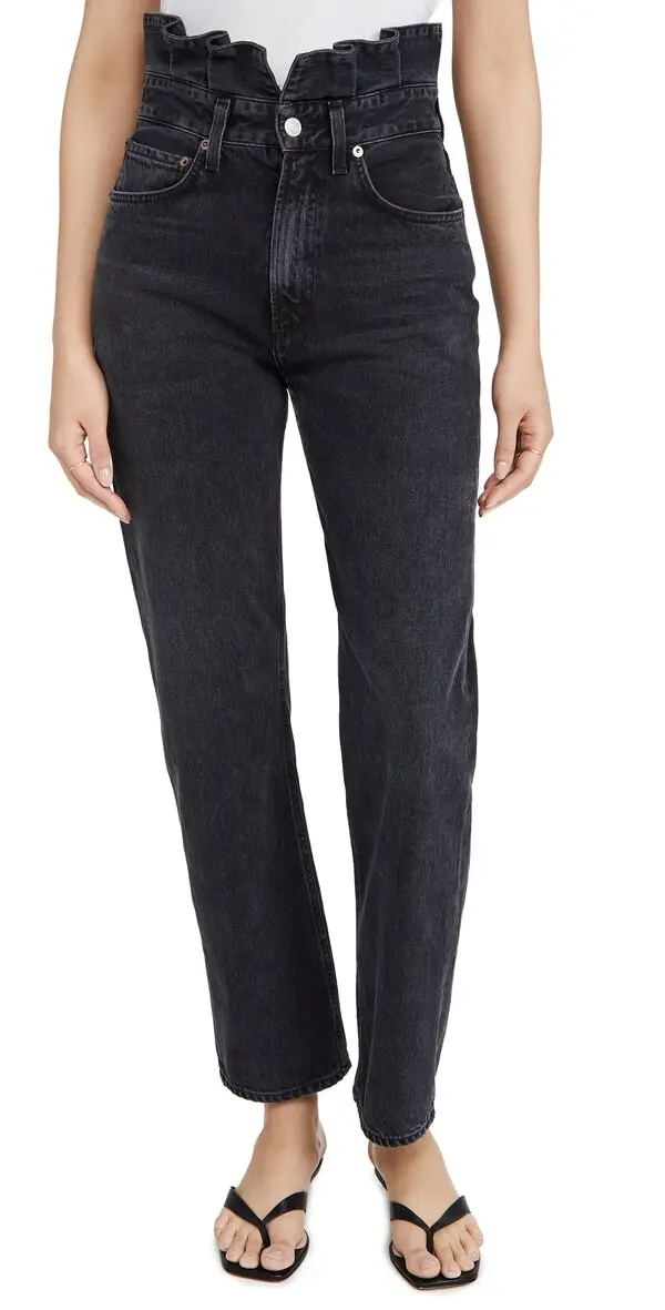 AGOLDE Lettuce Waistband Reworked Jeans