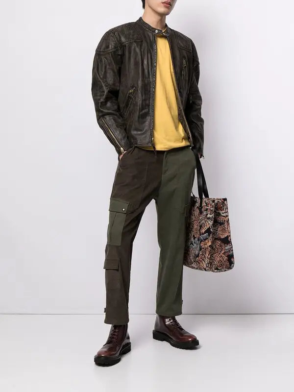Ralph Lauren Watts Biker Jacket - Brown