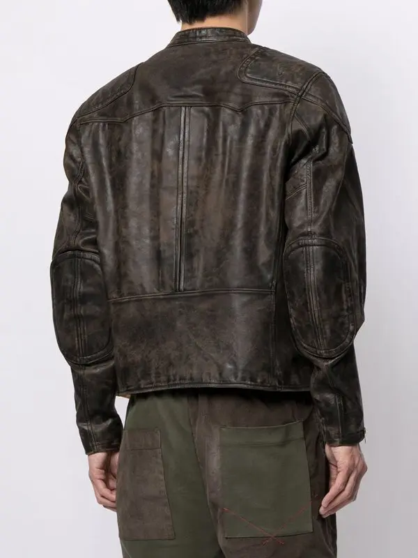 Ralph Lauren Watts Biker Jacket - Brown