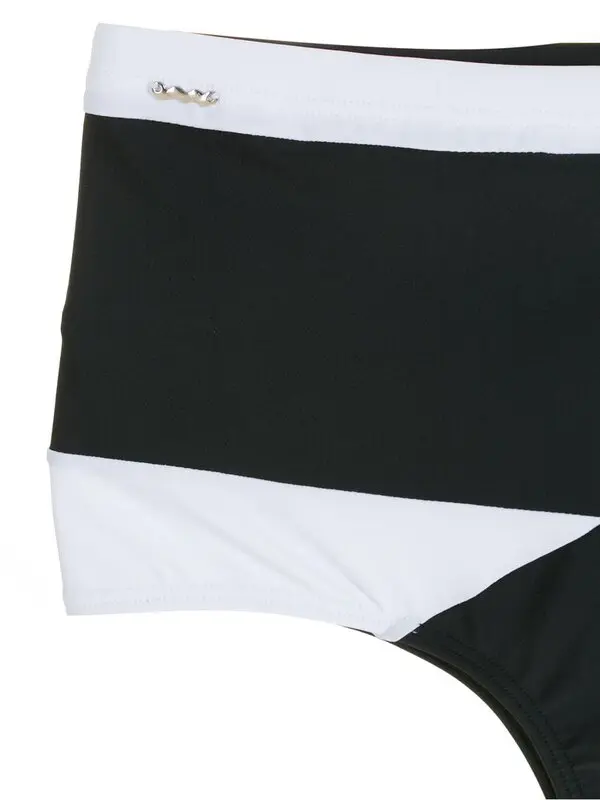 AMIR SLAMA Panelled Swimming Trunks