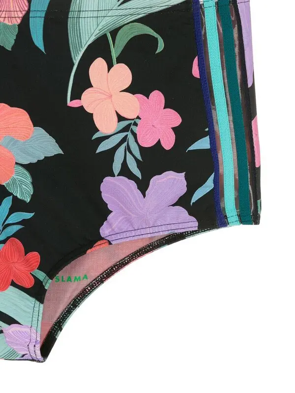 AMIR SLAMA Hibiscus Swimming Trunks
