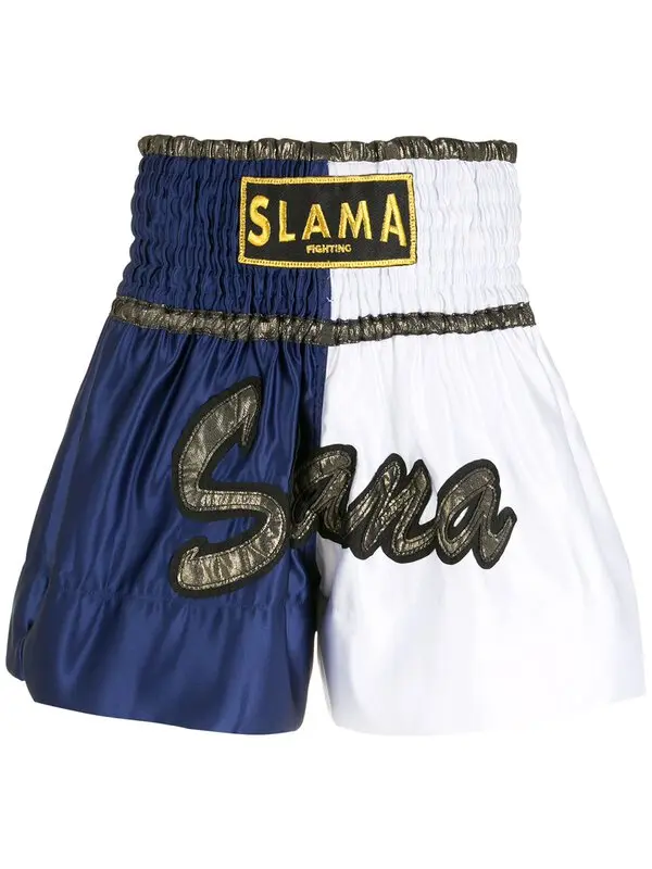 AMIR SLAMA Embroidery Luta Shorts