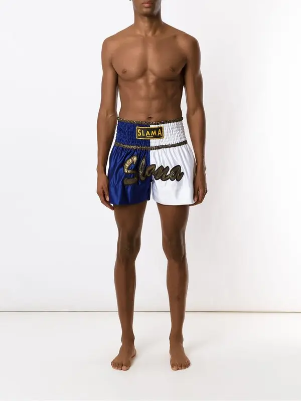 AMIR SLAMA Embroidery Luta Shorts