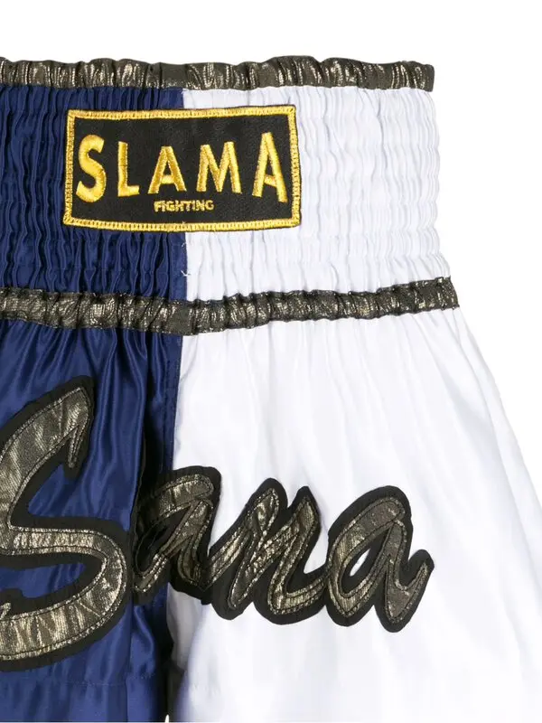 AMIR SLAMA Embroidery Luta Shorts