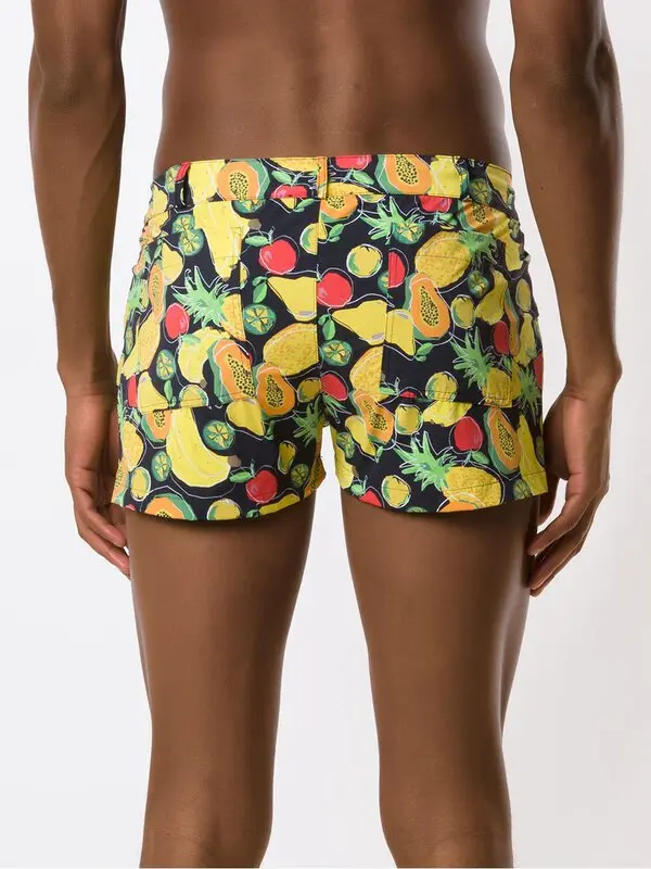 AMIR SLAMA Frutas Printed Shorts
