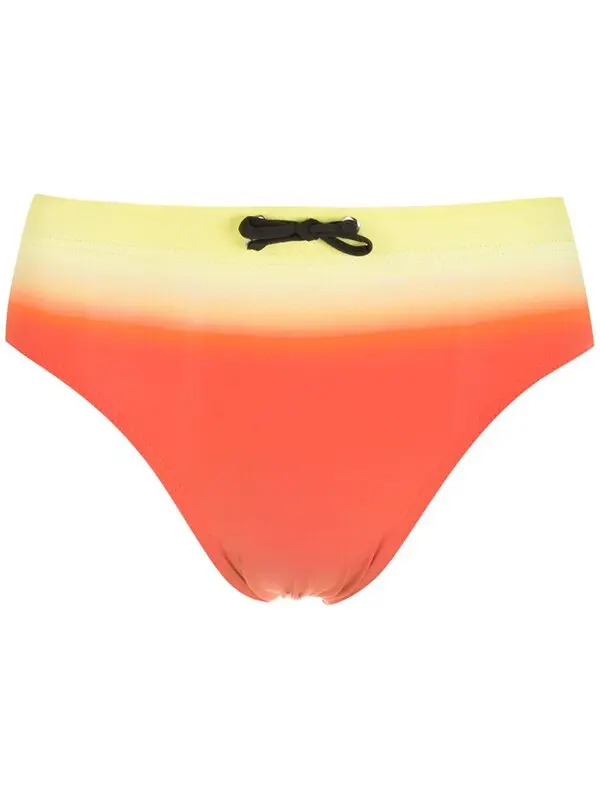 AMIR SLAMA Gradient High Leg Trunks - Multicolour