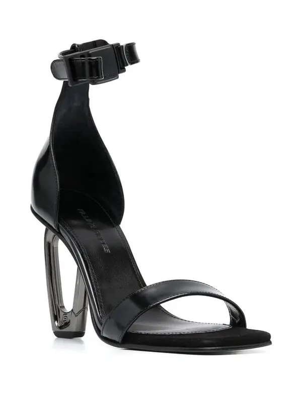 Filling Pieces Carabiner-heel Leather Sandals