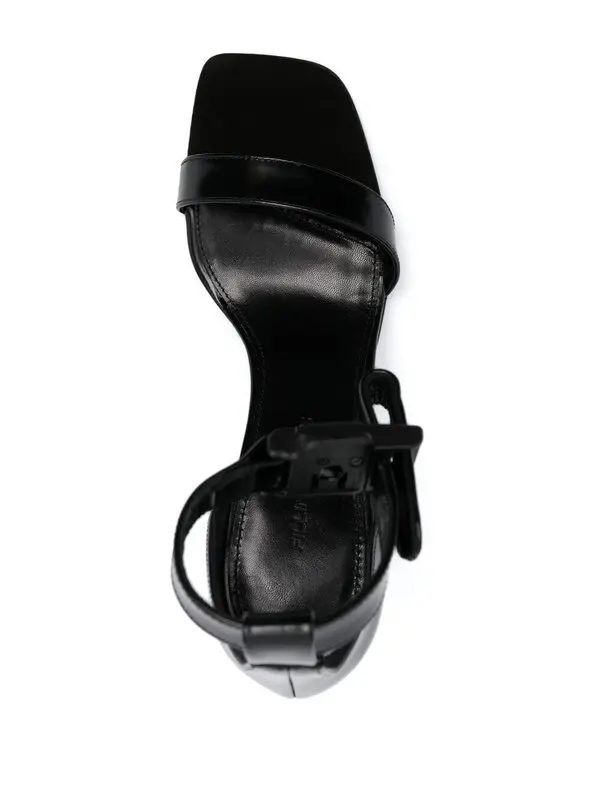 Filling Pieces Carabiner-heel Leather Sandals