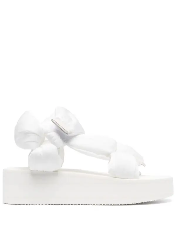Red Valentino Padded Flatform Sandals