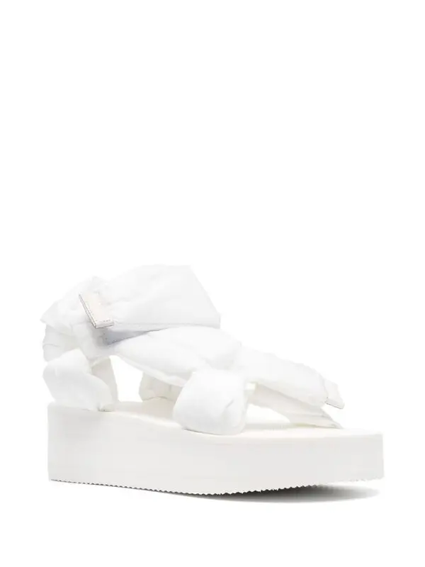 Red Valentino Padded Flatform Sandals