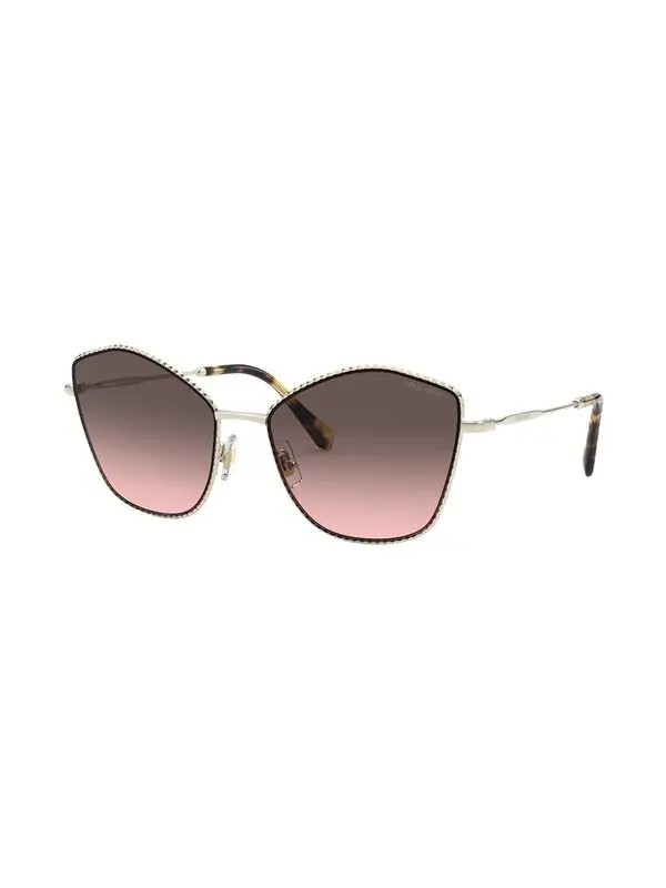 Miu Miu Oversized Gradient Sunglasses