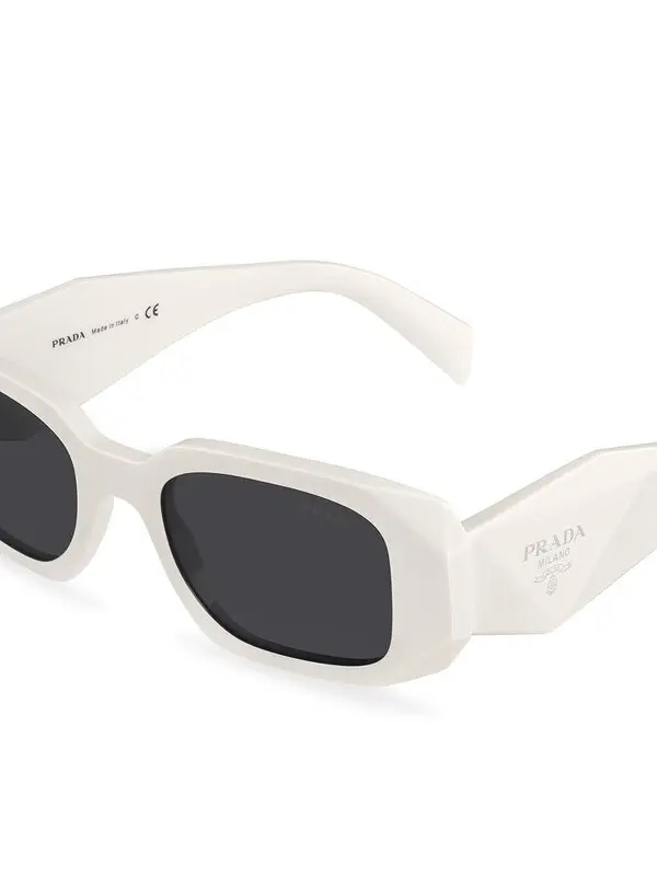 Prada Runway Oversize-frame Sunglasses - Grey