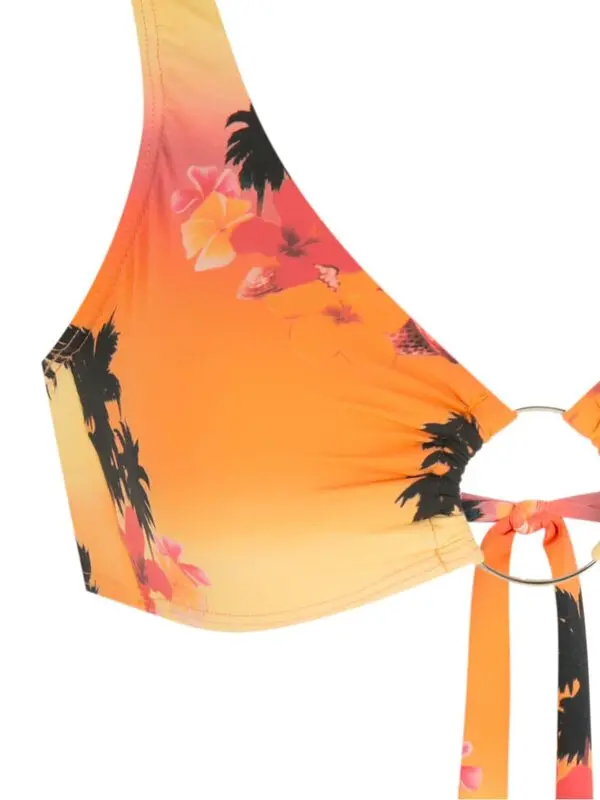 AMIR SLAMA Ilha De Hibiscus Bikini Set