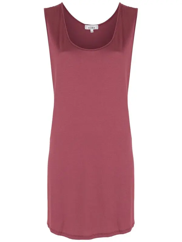 AMIR SLAMA Sleeveless T-shirt Dress
