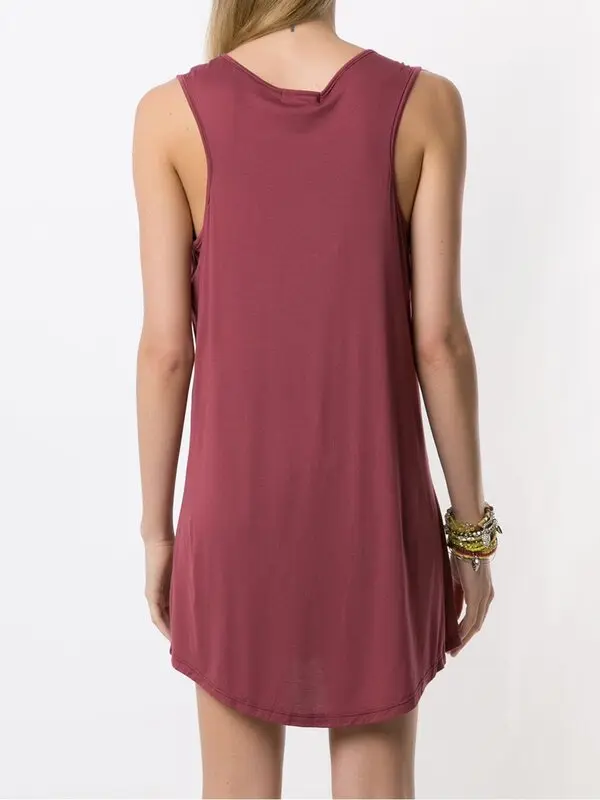 AMIR SLAMA Sleeveless T-shirt Dress