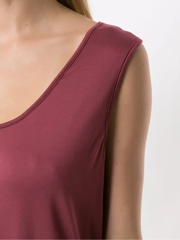 AMIR SLAMA Sleeveless T-shirt Dress