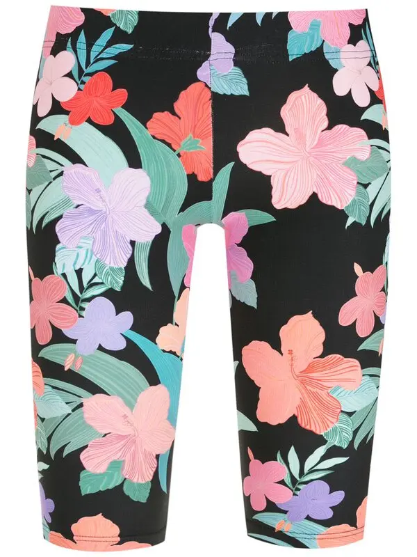 AMIR SLAMA Printed Biker Shorts - Multicolour
