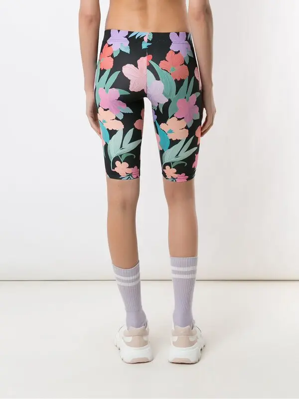 AMIR SLAMA Printed Biker Shorts